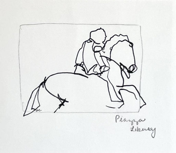 The Piazza Liberty by Diane Crites